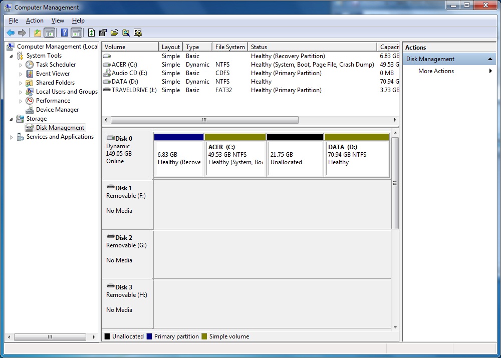 CIS 170F: Windows 7 Administration