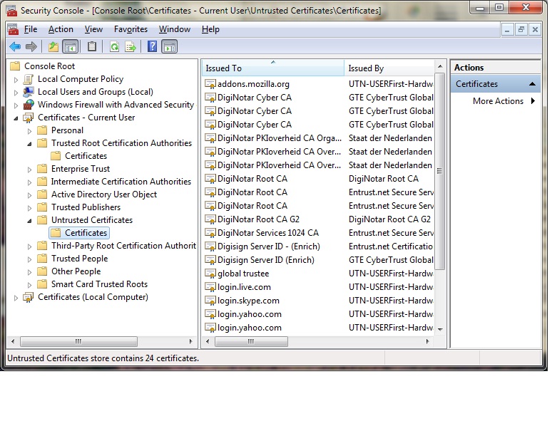 CIS 170F: Windows 7 Administration